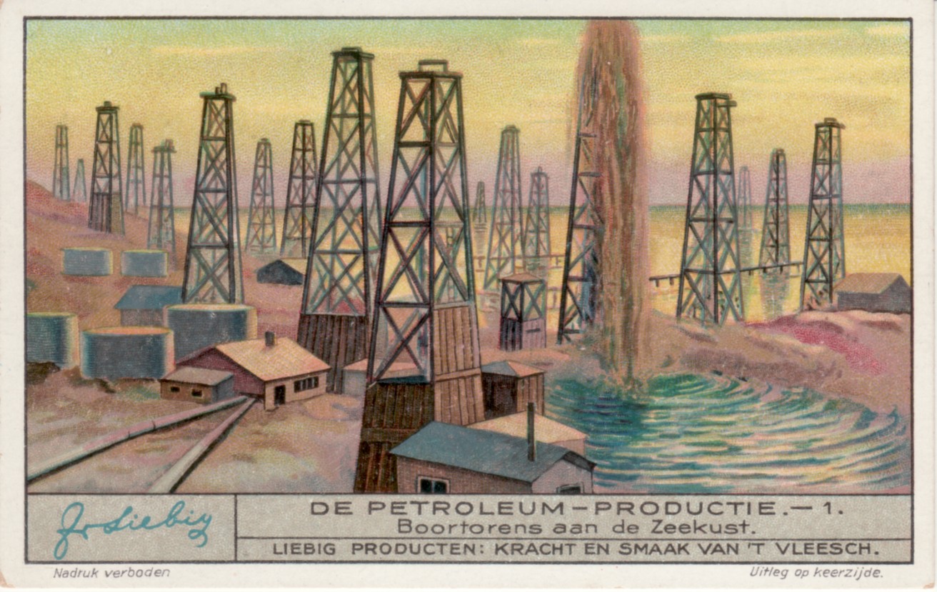 Liebig Trade Cards – Petroleum History